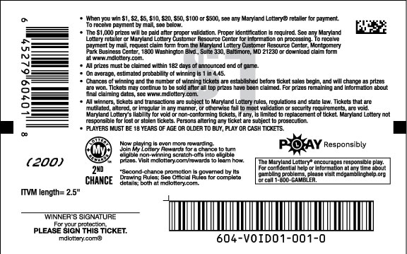 Scratch-Offs – Maryland Lottery