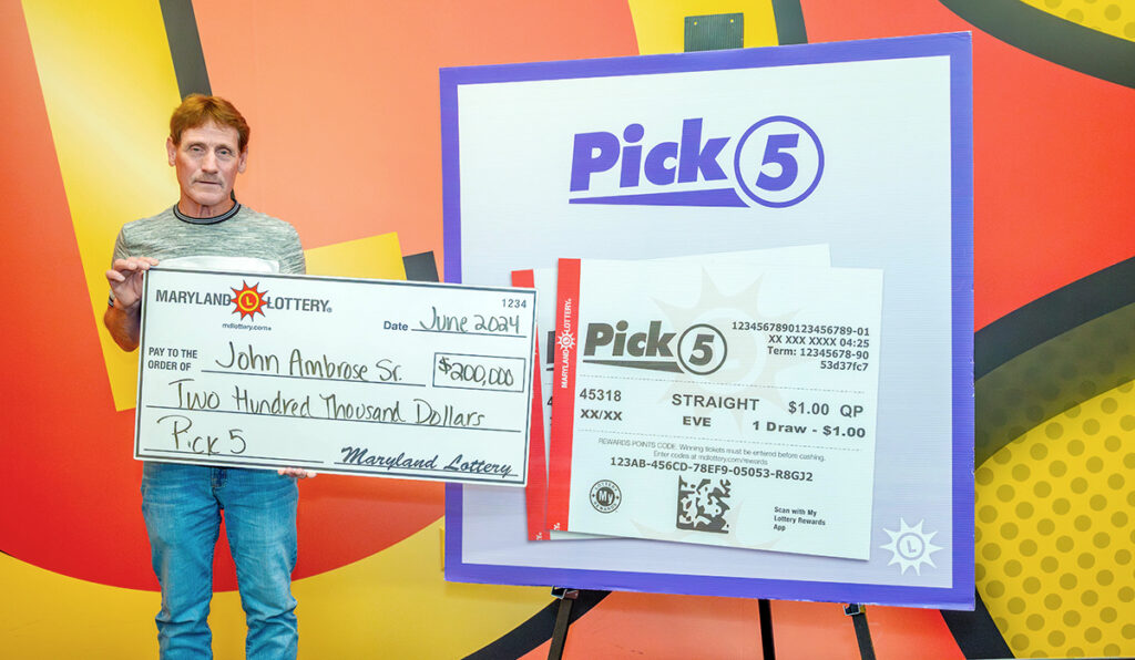 Longtime Use of Pick 5 Number Leads to $200,000 Prize – Maryland Lottery