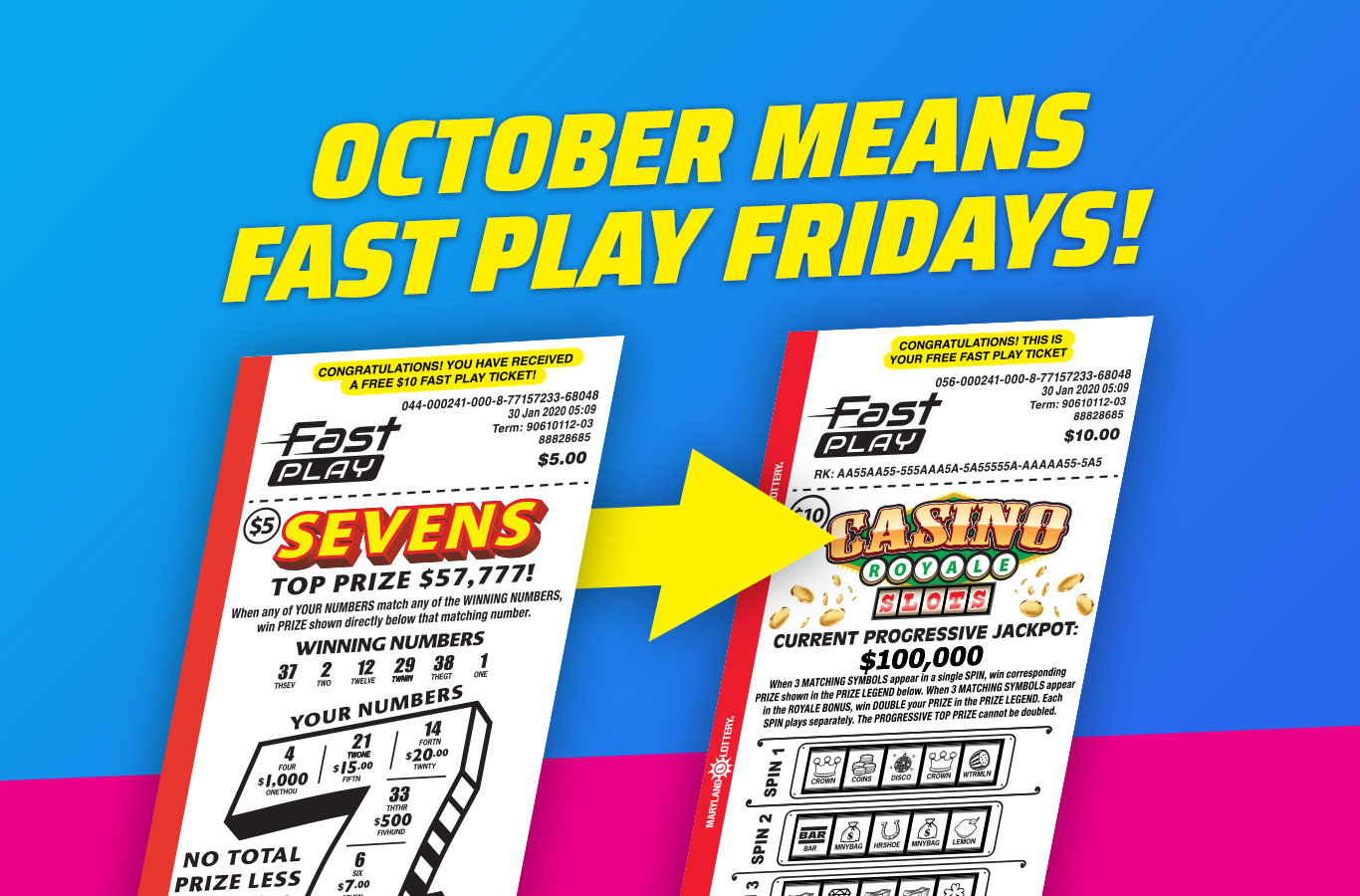 Promotions – Maryland Lottery