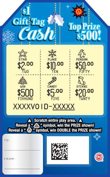 Gift Tag Cash – Maryland Lottery