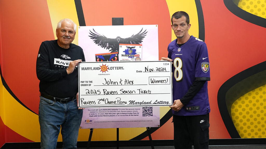 Former Teacher and Student Separately Win 2025 Ravens Season Tickets ...